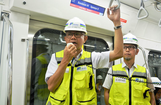 MRT試験運行まで1カ月、工事完成98.6％ - NNA ASIA・インドネシア・運輸